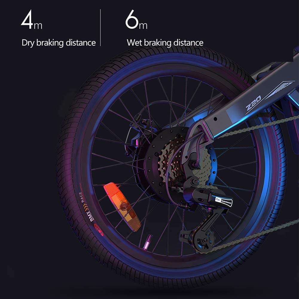 HIMO Z20 Foldable Electric Bicycle with 6-speed – Alloy Bike